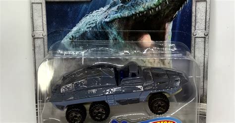 Julians Hot Wheels Blog Mosasaurus 2018 Jurassic World Character Car