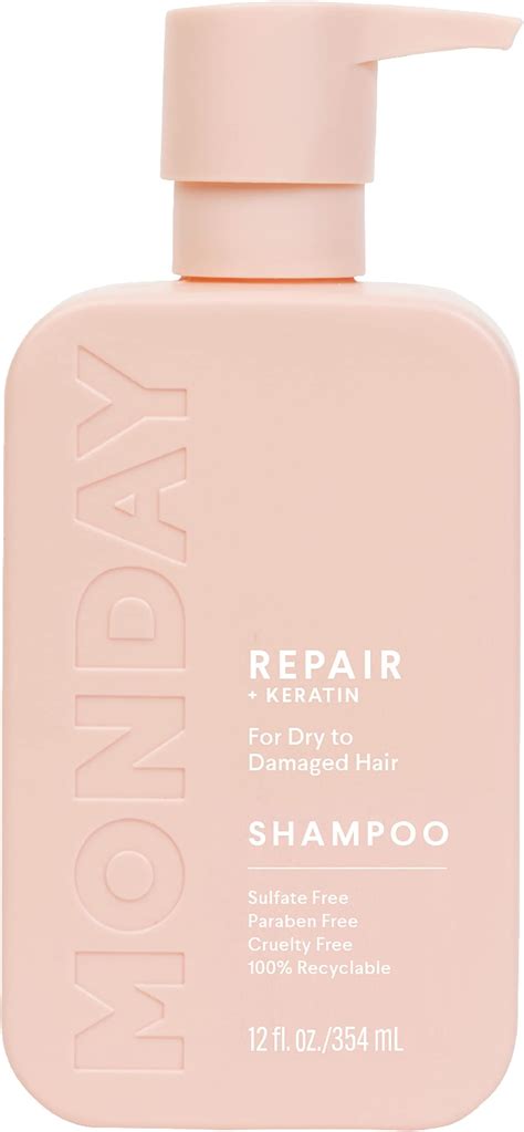 Monday Haircare Clarify Shampoo 12oz For Oily Hair Made