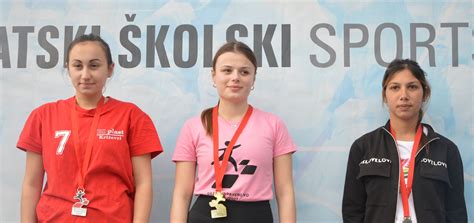 Državna završnica u atletici za učenike s intelektualnim teškoćama - Josipa Vranetić doprvakinja ...