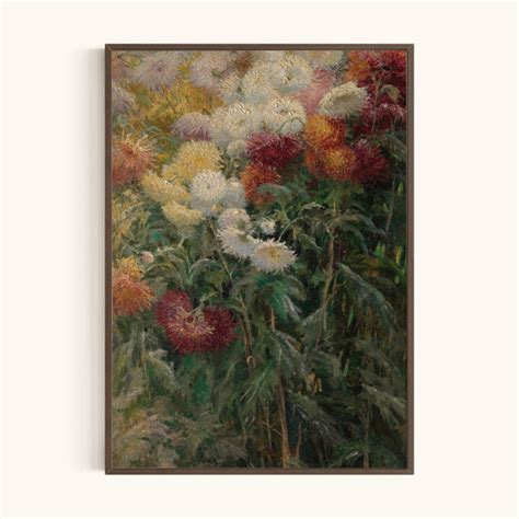 토파즈하우스 구스타브 카유보트 Chrysanthemums 1893 위시버킷