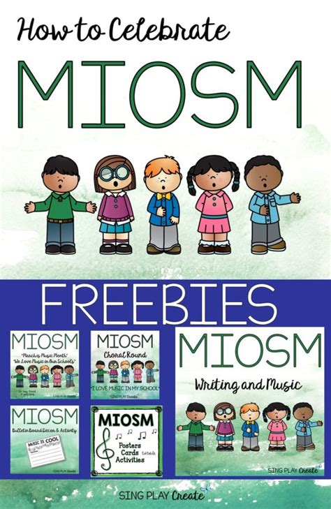How To Celebrate Miosm Sing Play Create