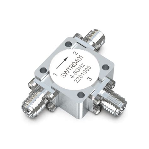 4000~8000mhz Sma High Power Microwave Circulator Rf Circulator