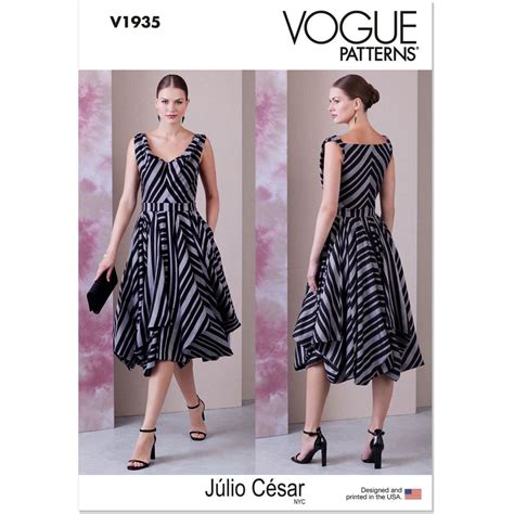 Misses Dress Vogue Sewing Pattern 1935 Sew Essential