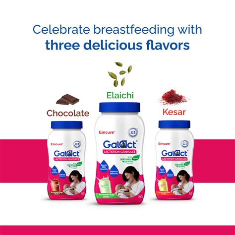 Buy Galact Lactation Granules Chocolate Flavour With Shatavari 400 Gm