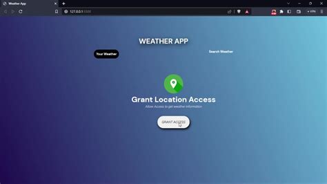 Satyanarayan Sen On Linkedin Fetch Weather App Using Current Position