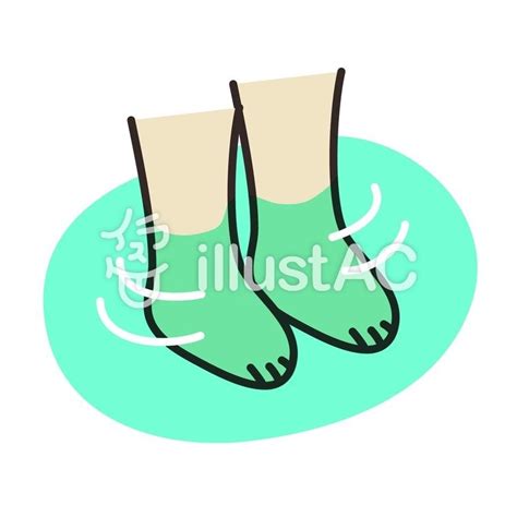 足湯イラスト No 290483／無料イラストなら「イラストac」