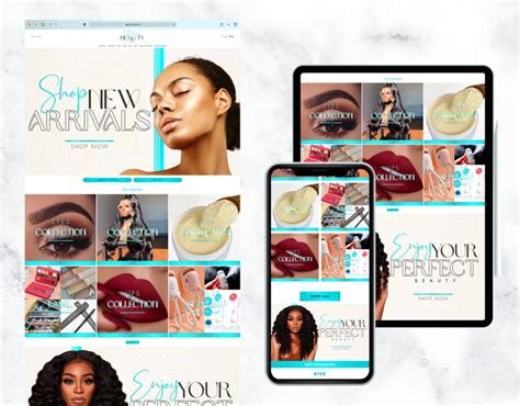 Shopify The Perfect Touch Of Nude Design For Your Beauty Products And Supplies Shop Shopify