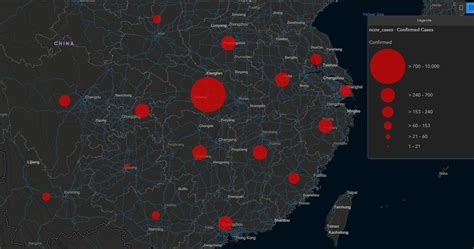 Coronavirus une carte interactive pour suivre l évolution de l