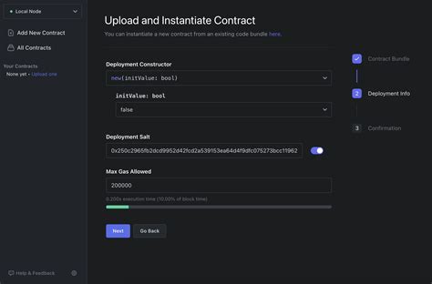 Deploy Your Contract Ink Documentation