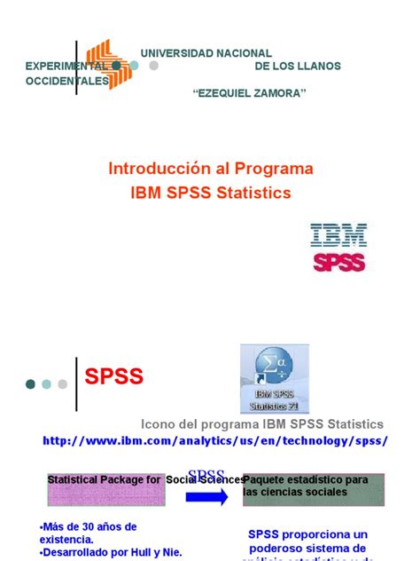 Tema 1 Inicio Al Ibm Spss Statistics Pdf Spss Archivo De Computadora