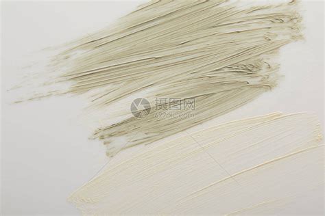 灰色背景上用化妆粘土刷笔的调高清图片下载 正版图片504358445 摄图网