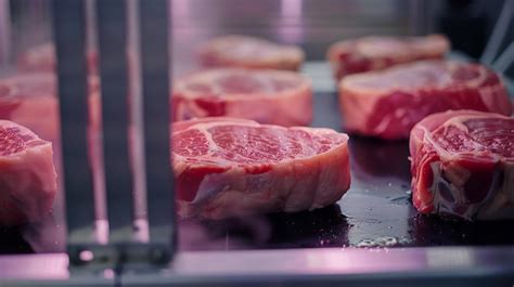 Premium Photo Assorted Raw Meat On Metal Tray