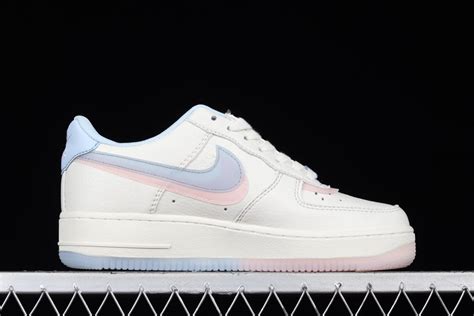 Cw1574 100 Nike Air Force 1 Low White Light Armory Blue Arctic Punch