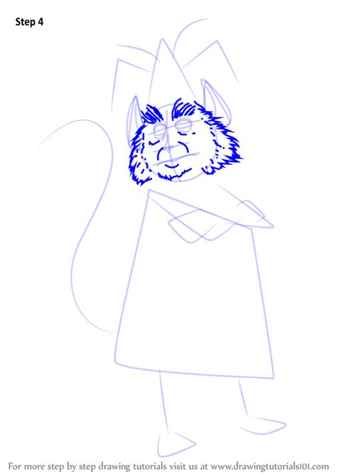 How To Draw Uncle King Julien From All Hail King Julien All Hail King Julien Step By Step