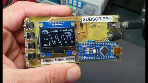 Diy Arduino Nano Portable Oscilloscope In 2025 Arduino Electronics