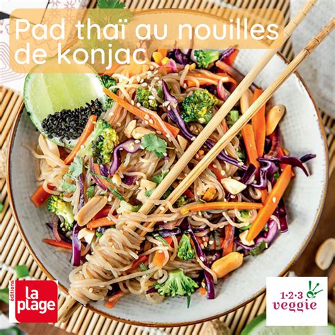 Pad Thaï Aux Nouilles De Konjac 1·2·3 Veggie