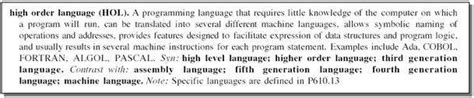 Example Of Term Definition In The Ieee Glossary Download Scientific