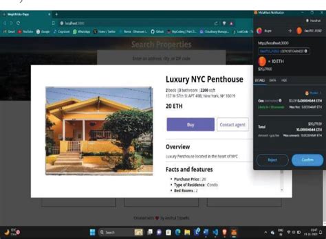 Figure 5 From Real Estate Registry Platform Through Nft Tokenization Using Blockchain Semantic