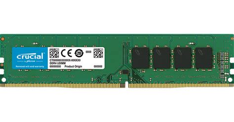 Crucial 8gb Ddr4 2400mhz Udimm Desktop Memory Crucial Os Jordan