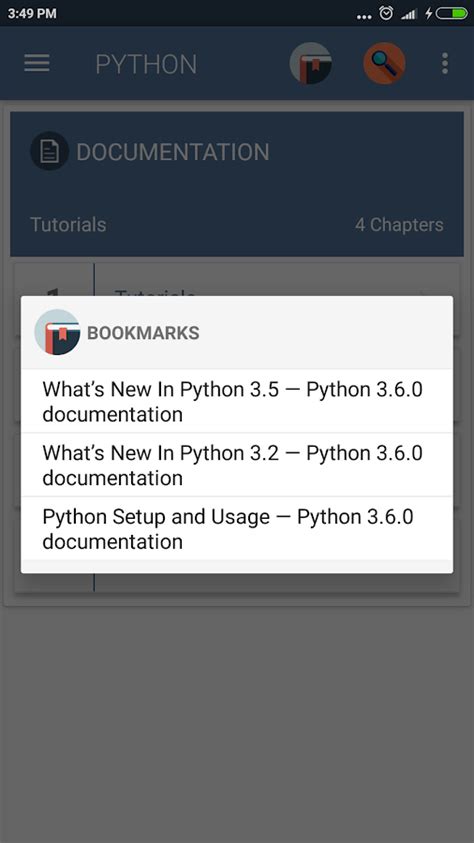 Python Documentation Android Apps On Google Play