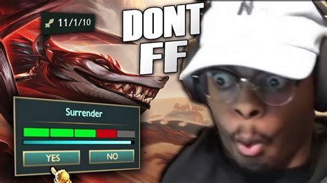 They Wanted To Surrender Rank 1 Naafiri Youtube