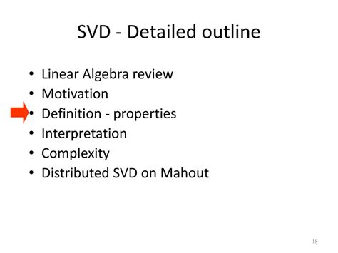 Ppt Singular Value Decomposition Svd Powerpoint Presentation Free
