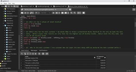Abdul Kadir On Linkedin Sql Dataanalysis Musicstore Dataexploration Queryoptimization