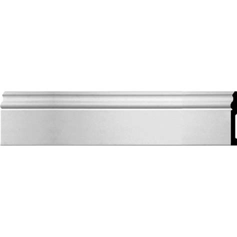 High Density Polyurethane Baseboard Moldings By Ekena