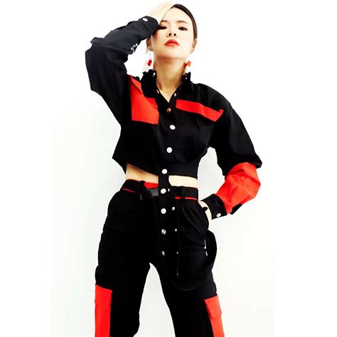 Hip Hop Costumes Female Jazz Team Performance Clot Vicedeal