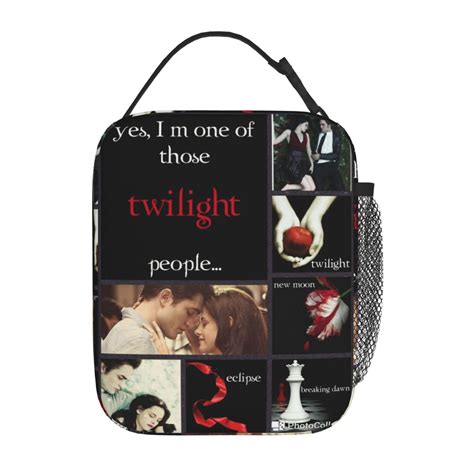 Twilight Saga Lunch Bag Lunch Box Multi Function Reusable Lightweight Lunch Bag Tote Box