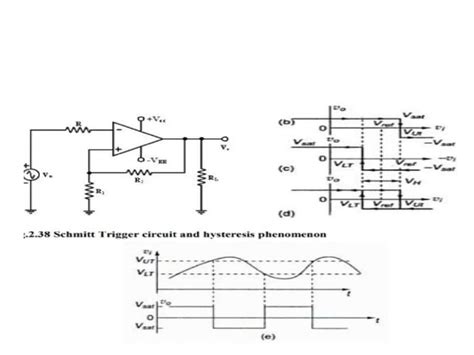 Schmitt Trigger Circuit Using Lt Spice Software Pptx
