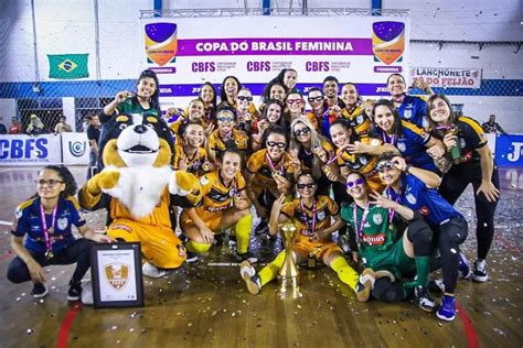 Futsal Feminino De Taboão Da Serra é Tri Campeão Da Copa Do Brasil