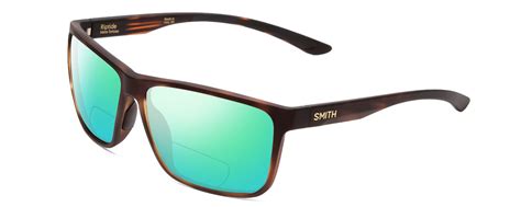 Smith Riptide Polarized Bi Focal Sunglasses Tortoise Brown Gold 57 Mm