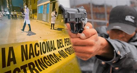 Asesinatos Por Encargo Aumentaron En Un 61 En El Perú Ajuste De
