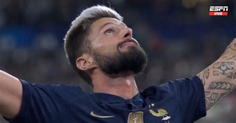 Gol De Giroud Con Sensacional Cabezazo Para El 2 0 De Francia Vs