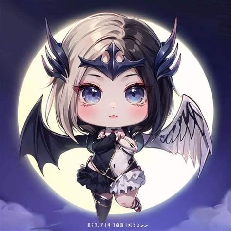 Chubby Lunox Mlbb Mobile Legends Chibi Anime