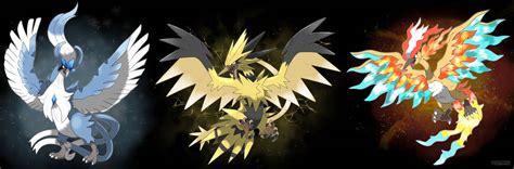 Mega Articuno Mega Zapdos And Mega Moltres By Phatmon On Deviantart