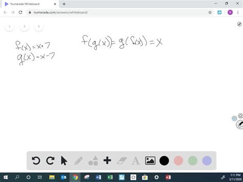 Solved Determine Whether Each Pair Of Functions Are Inverse Functions