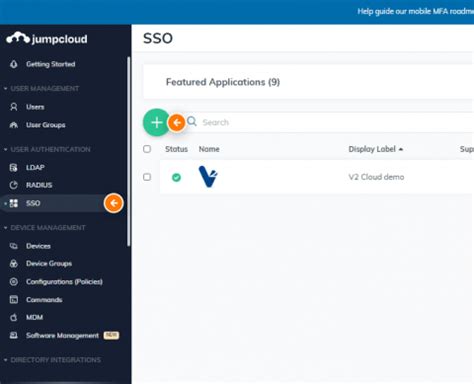 How To Use JumpCloud SSO With V2 Cloud V2 Cloud