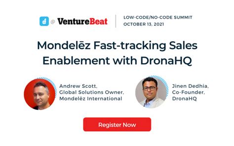 Dronahq Venturebeat Low Codeno Code Summit 2021 Nasscom The Official Community Of Indian