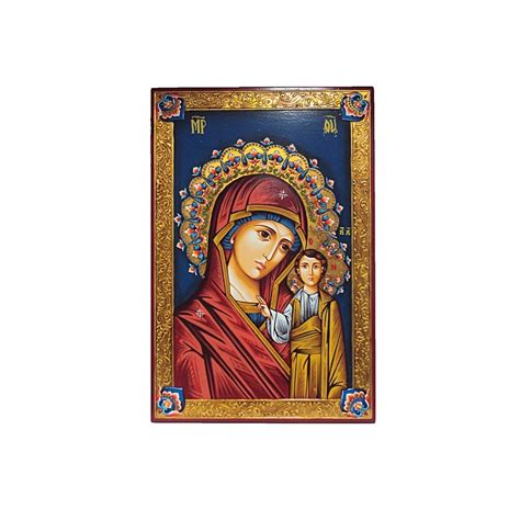 ICONA Madonna Con Bambino 40X60