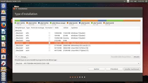 Installer Ubuntu 14 04 LTS