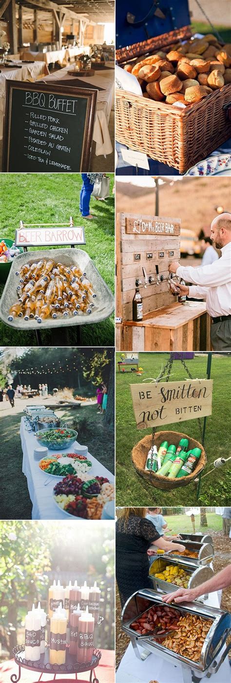 Barbecue Reception Ideas For Backyard Weddings Emmalovesweddings
