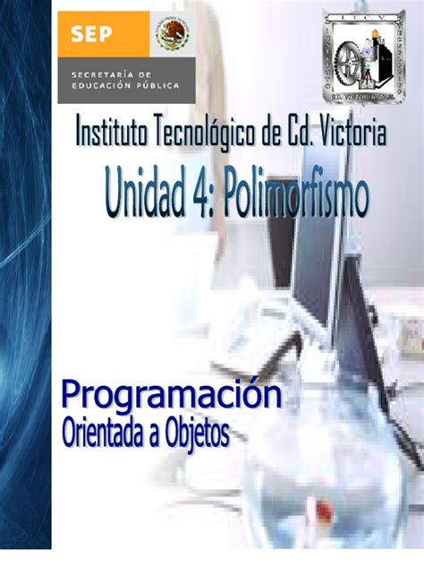 Apuntes Unidad4 Polimorfismo Poo Pdf Objeto Informática Java