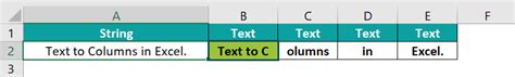 Text To Columns In Excel Examples Shortcut How To Useconvert