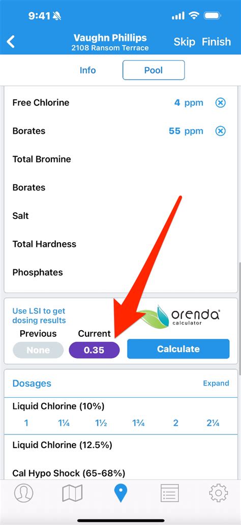 Use The Lsi And Dosage Calculator App Pool Software Videos And Tutorials Skimmer