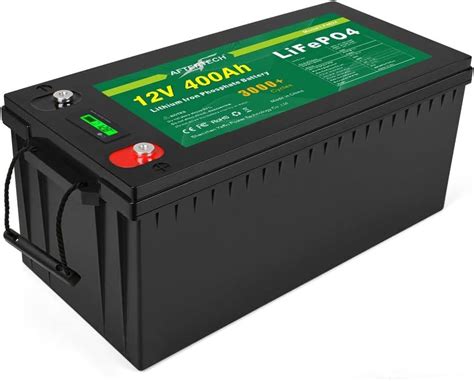 Aftertech V Ah Lifepo Paquete De Bater A Recargable De Litio