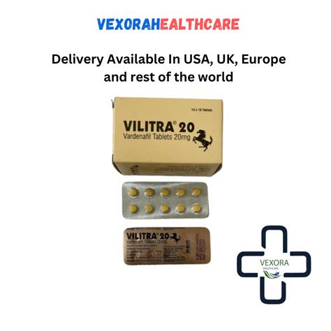 Vilitra 20mg Tablets At ₹ 390 Strip Vardenafil Tablets In Surat Id