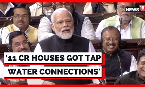 Pm Modi Takes Jibe At Congress Mallikarjun Kharge In Rajya Sabha