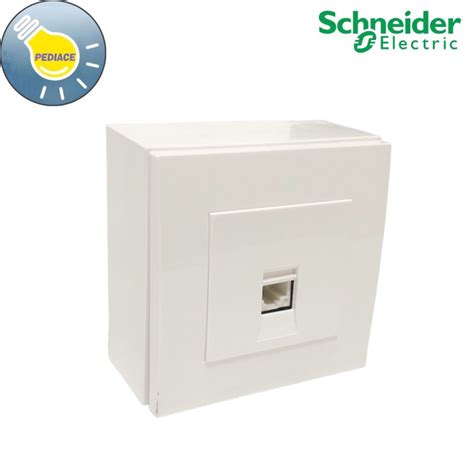 Jual Socket Lan 1gang Rj45 Cat 6 Data Outlet Outbow Tempel Vivace